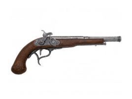 Pistola de chispa siglo XVIII-XIX (admite fulminantes) - EFEYL